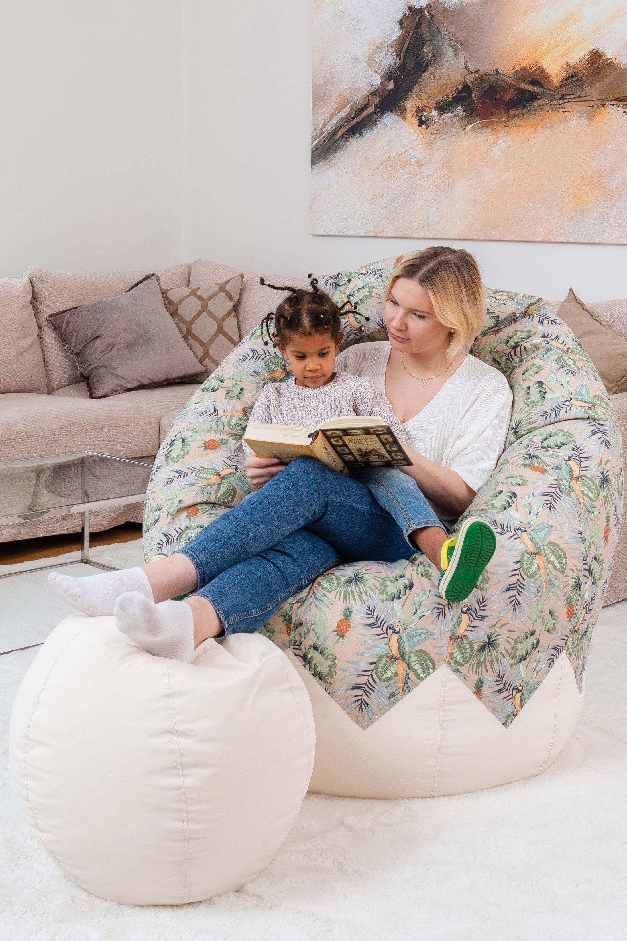 Sitzsack Stoff, Groß - Amazonas