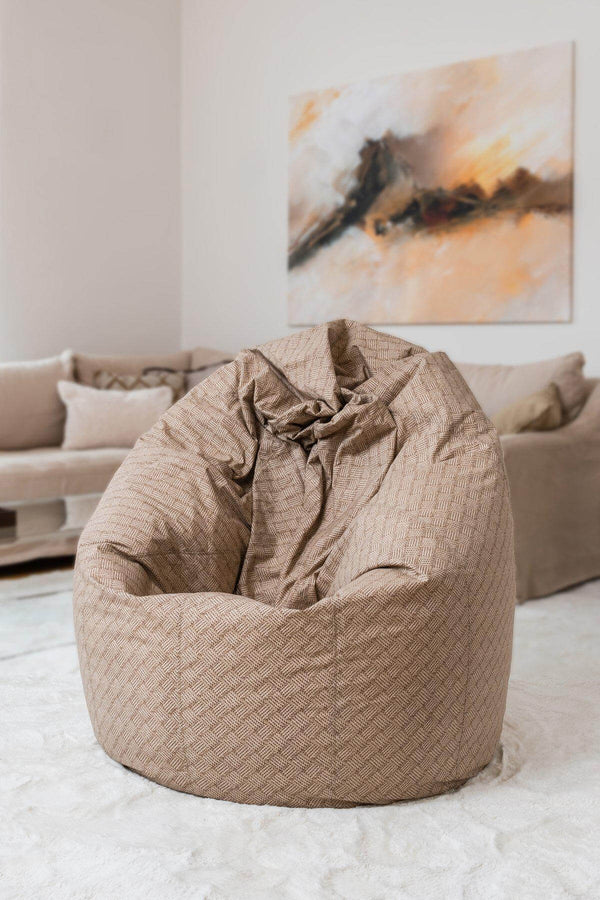 Sitzsäcke aus Stoff handmade aus brasilianischen Stoffen.