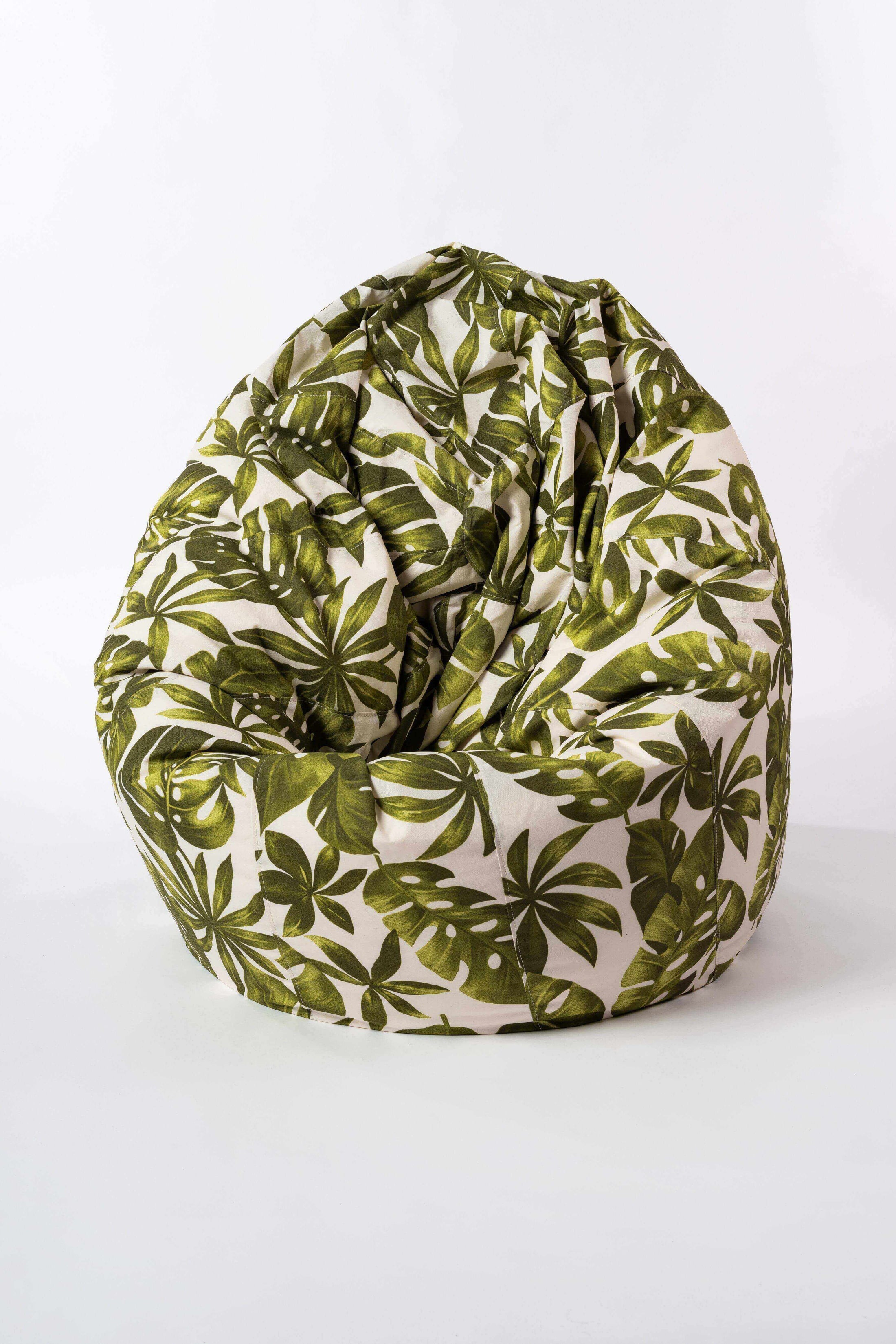 Handmade Sitzsack, nachhaltig aus exklusivem Stoff - Guaratuba